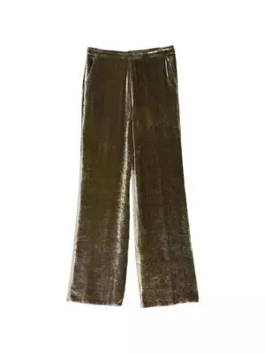 Etro Velvet-effect Trousers