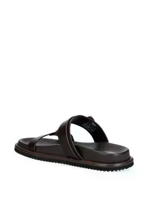 BLAUER. Bloom03 Buckle-fastening Leather Sandals