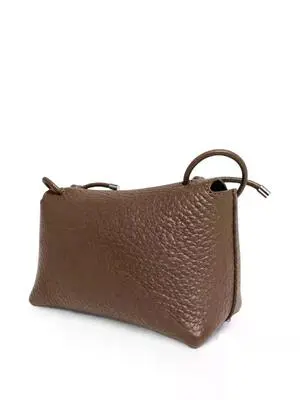 IACUCCI Grained Leather Tote Bag