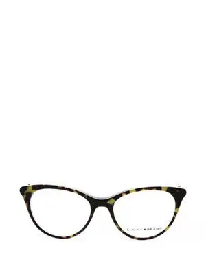 Lucky Brand Oval-frame Glasses - Brown