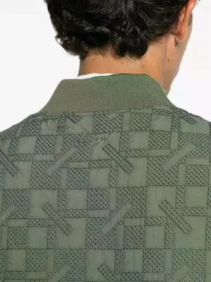 Kenzo Geometric-quilted Zip-up Gilet