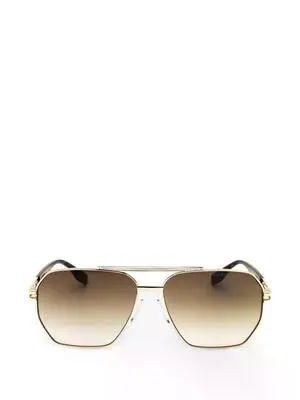Marc Jacobs Pilot-frame Sunglasses - Gold