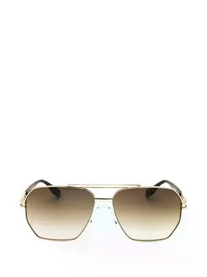 Marc Jacobs Pilot-frame Sunglasses - Gold