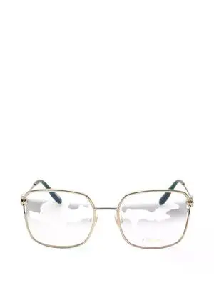 Chopard Square-frame Glasses - Gold