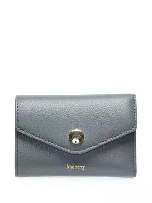 Mulberry Multi-card Leather Wallet - Grey