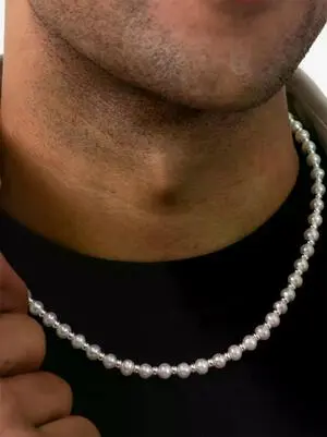 DOWER & HALL Luna Pearl™ Halo Necklace