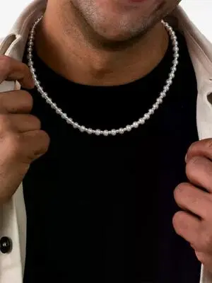 DOWER & HALL Luna Pearl™ Halo Necklace