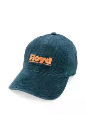 FLOYD Logo-embroidered Corduroy Baseball Cap - Blue