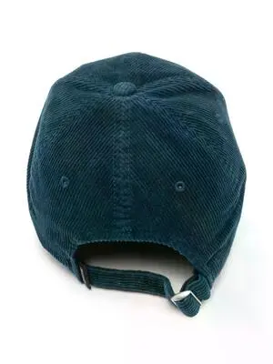 FLOYD Logo-embroidered Corduroy Baseball Cap - Blue