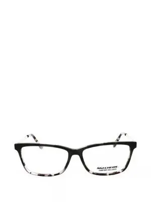 Sketchers Rectangle-frame Glasses - Black