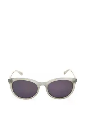 Anne Klein Vintage Round-frame Sunglasses - Grey