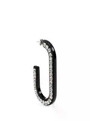 Isabel Marant Étoile Crystal-embellished Mismatched Earrings