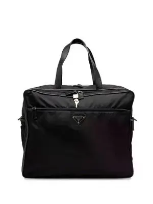 Prada 2000-2013 Tessuto Travel Bag - Black