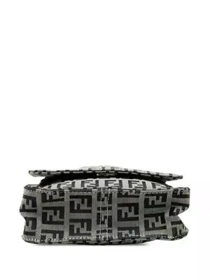 Fendi 2000-2010 Zucchino Canvas Crossbody Bag