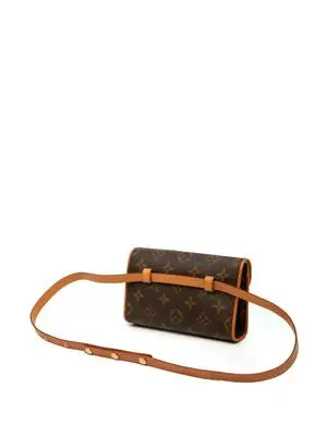 LOUIS VUITTON 2002 Monogram Pochette Florentine Belt Bag