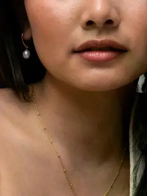 DOWER & HALL Luna Pearl™ Drop Earrings