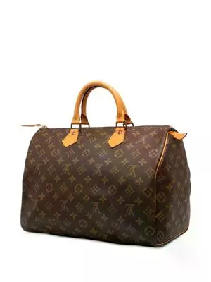 LOUIS VUITTON 1991 Monogram Speedy 35 Boston Bag