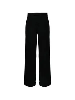 Brunello Cucinelli Wide-leg Cuffed-hem Trousers