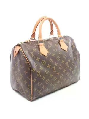 LOUIS VUITTON 2003 Monogram Speedy 30 Boston Bag