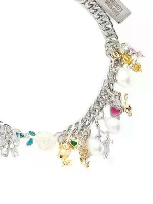 CHOPOVA LOWENA Charm-embellished Curb-chain Necklace