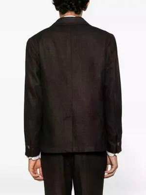 SANTANIELLO Button-up Patch-pocket Suit