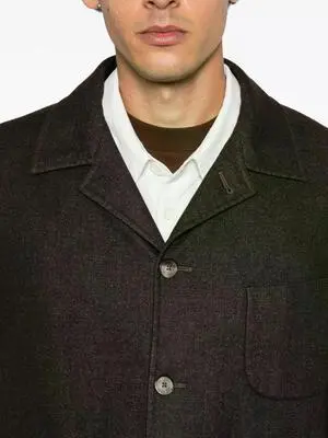 SANTANIELLO Button-up Patch-pocket Suit