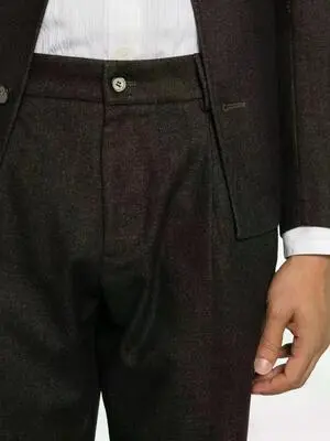 SANTANIELLO Button-up Patch-pocket Suit
