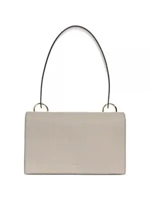 Furla Amelia Leather Shoulder Bag - Neutrals