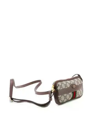 Gucci Ophidia Gg Coated Canvas Mini Crossbody Bag