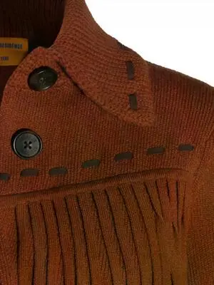 Guest In Residence Western Fringe Trimmed Cashmere Jacket - Brown