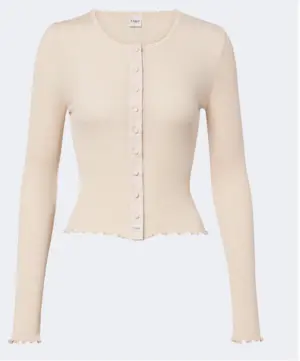 Chloé Ribbed-knit Cotton And Silk Cardigan