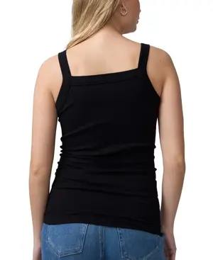 INGRID & ISABEL Seamless Ribbed Maternity Tank Top