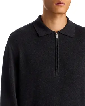 DL1961 Knit Zip Up Polo Sweater