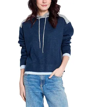 Central Park West Isla Layered Hoodie