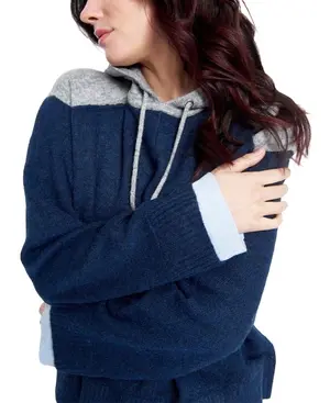 Central Park West Isla Layered Hoodie