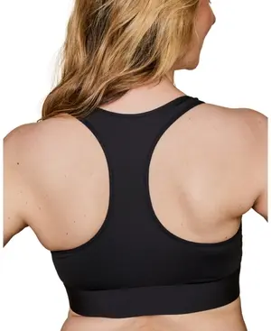 MEADOW Hero Front Closure Sports Bra Mastectomy Friendly - Black