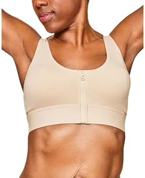 MEADOW Wilderness Front Closure Mastectomy Friendly Bralette - Buff