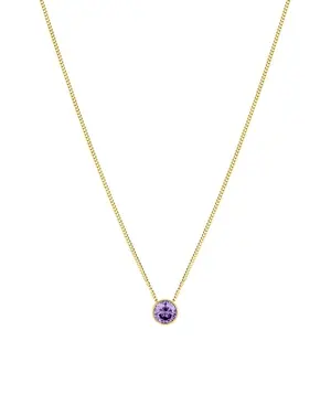 SET & STONES Birthstone Pendant Necklace June