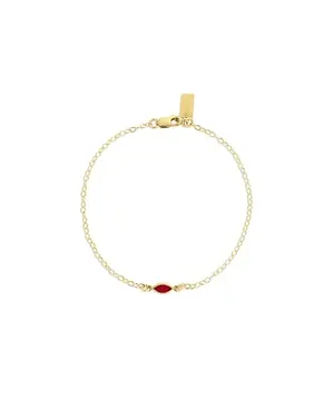 SET & STONES Marquise Birthstone Bracelet - January
