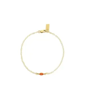 SET & STONES Marquise Birthstone Bracelet - July