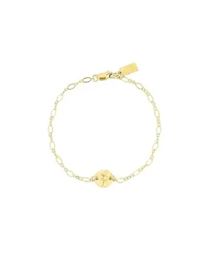 SET & STONES Lily Birth Flower Bracelet December