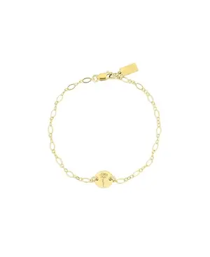 SET & STONES Lily Birth Flower Bracelet July