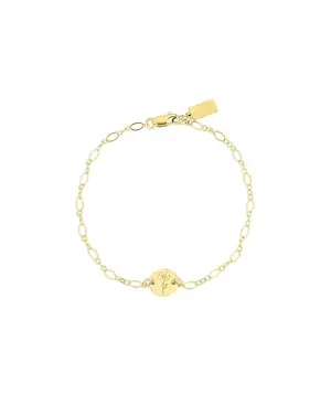 SET & STONES Lily Birth Flower Bracelet October