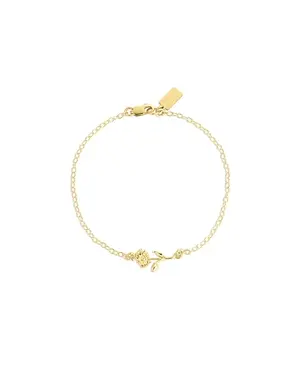 SET & STONES Elsie Birth Flower Bracelet - April