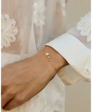 SET & STONES Elsie Birth Flower Bracelet - March