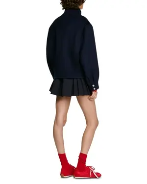 Sandro Blair Wool Coat