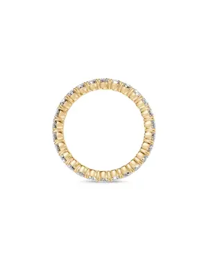 Bloomingdale'S Diamond Oval Cut Eternity Ring In 14k 2.0 Tcw