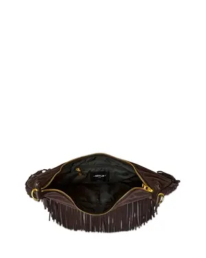 THINK ROYLN Songbird Fringed Suede Shoulder Bag