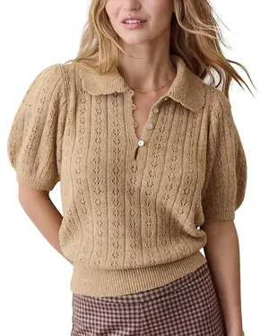 Marine Layer Sophie Collared Sweater