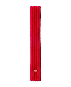Prada Wool Scarf Red